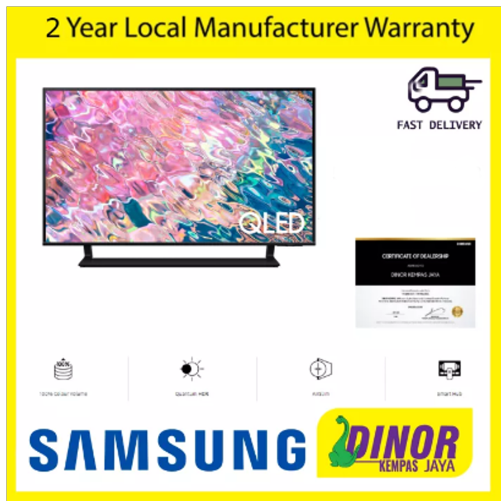 Samsung 55" Inch LED TV Q60B QLED 4K Smart TV QA55Q60BAKXXM | Lazada