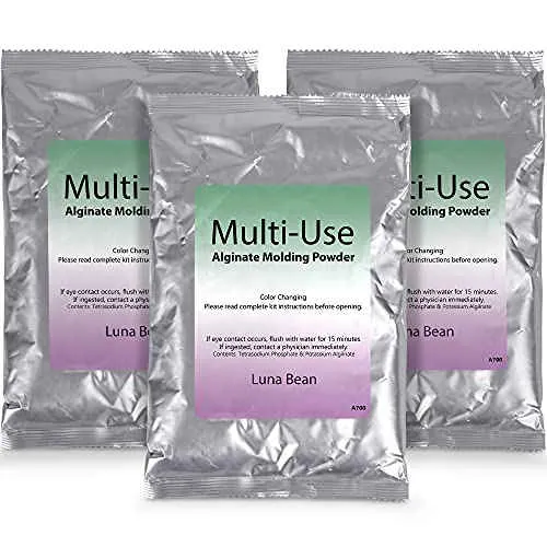 Alginate Molding Powder for Hand Casting Kit & Multi-Use Projects - 3 ...