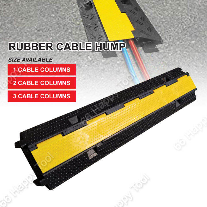 Rubber Cable 1/2/3 Channels Hump Ready Stock 1/2/3 Columns Cable ...