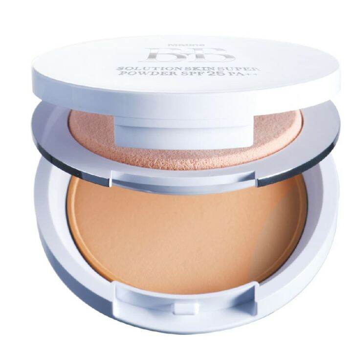 Exp06/05/23 มิสทิน บีบี โซลูชั่น สกิน ซุปเปอร์ เพาเดอร์ เอสพีเอฟ 25 พีเอ++ MISTINE BB SOLUTION ...