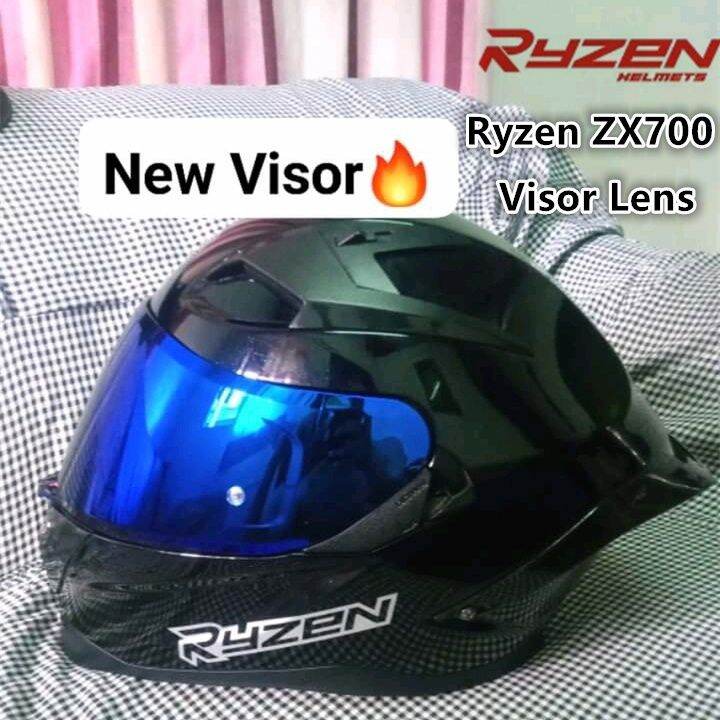Ryzen Visor Lens Ryzen ZX700 Visor Lens Ryzen Helmet Iriduim Visor Lens ...