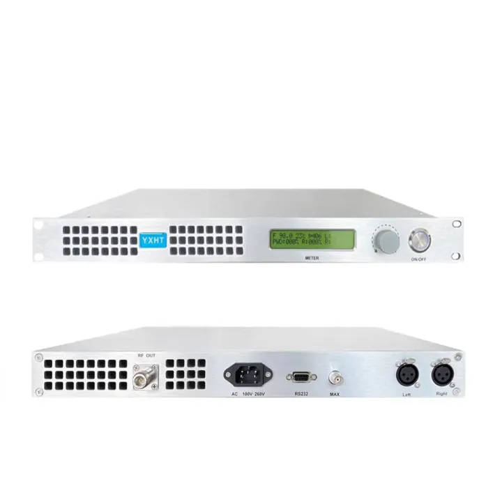 YXHT NEW 1U 80W Wireless Fm Transmitter + Digital Rds Encoder Radio Data System Encoder For ...