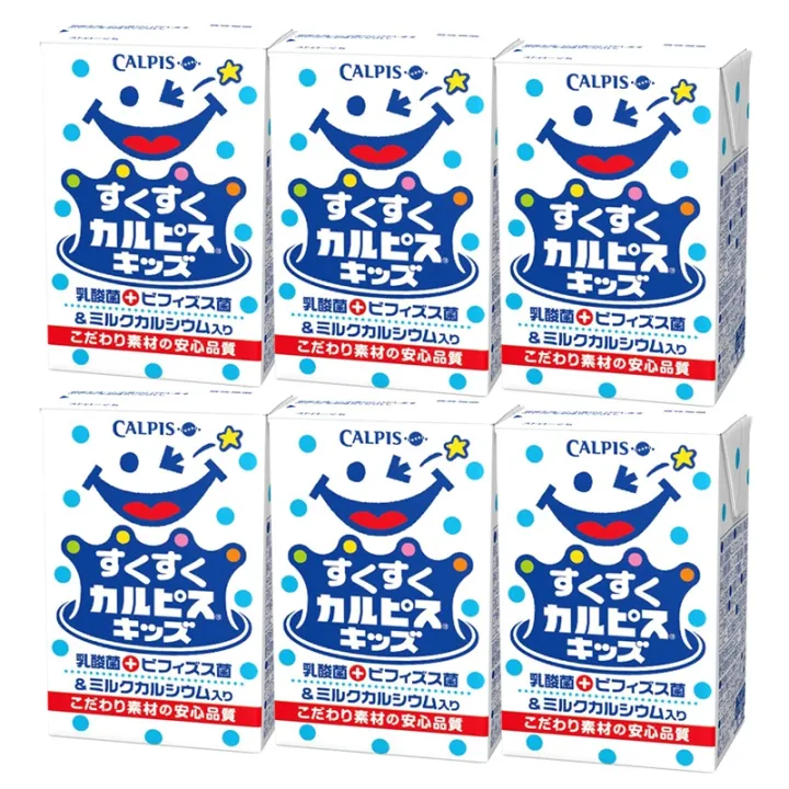 24 boxes of Japanese imported calpis Calpis children's lactic acid ...