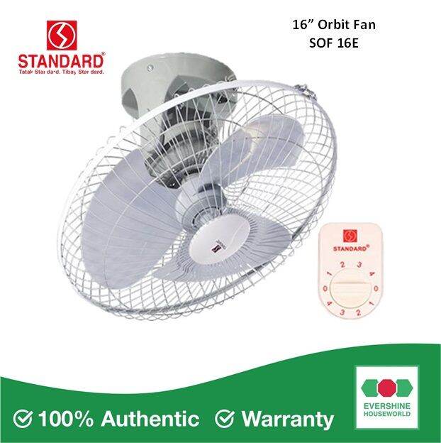 STANDARD 16 INCHES PLASTIC BLADE ORBIT FAN SOF-16E | Lazada PH