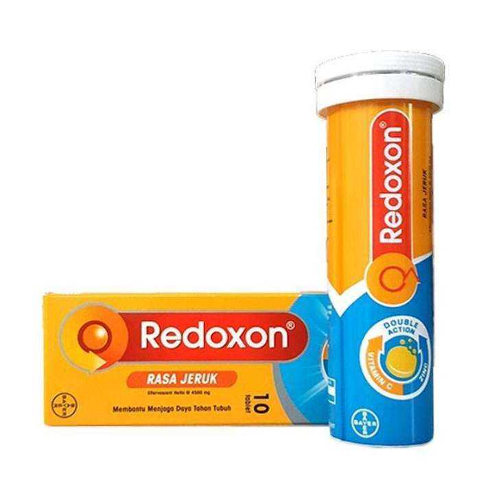 REDOXON RASA JERUK ISI 10 TABLET / PER BOTOL | Lazada Indonesia