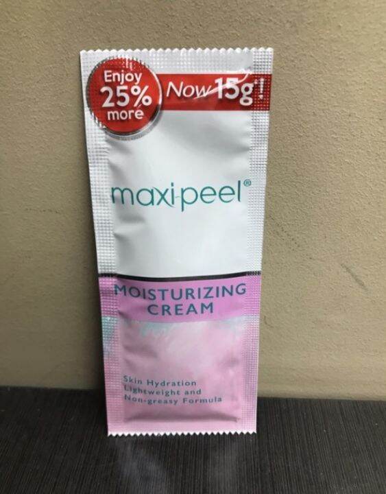 MAXI PEEL Moisturizing Cream 8g | Lazada PH