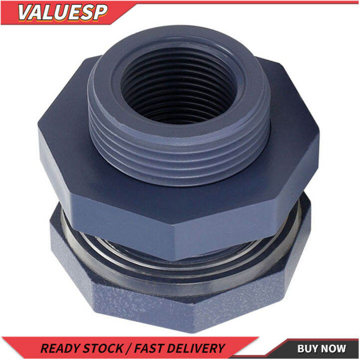 Rain Barrel Adapter Hose 3/8 Inch Soild PVC Plastic Female Thread Home ...