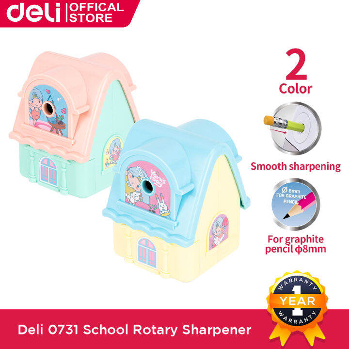 Deli 0731 School Rotary Sharpener | Lazada PH