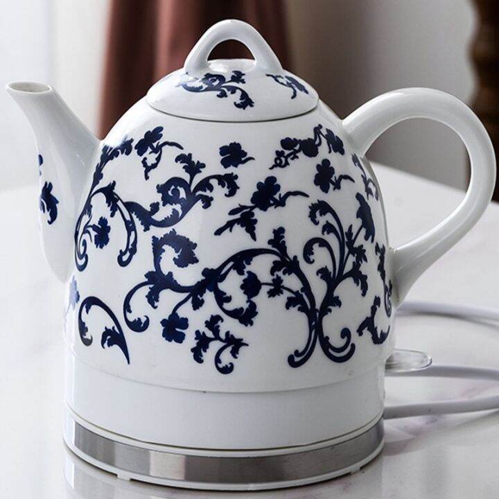 220V 1L Mini Electric Kettle Household Ceramic Portable Water Boiling ...