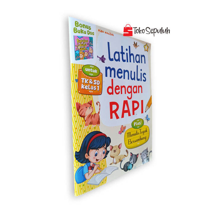 BUKU BELAJAR MENULIS ANAK TK DAN PAUD : LATIHAN MENULIS DENGAN RAPI ...