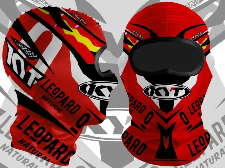KYT INSPIRED balaclava full bonet mask full sublimation motor riders ...