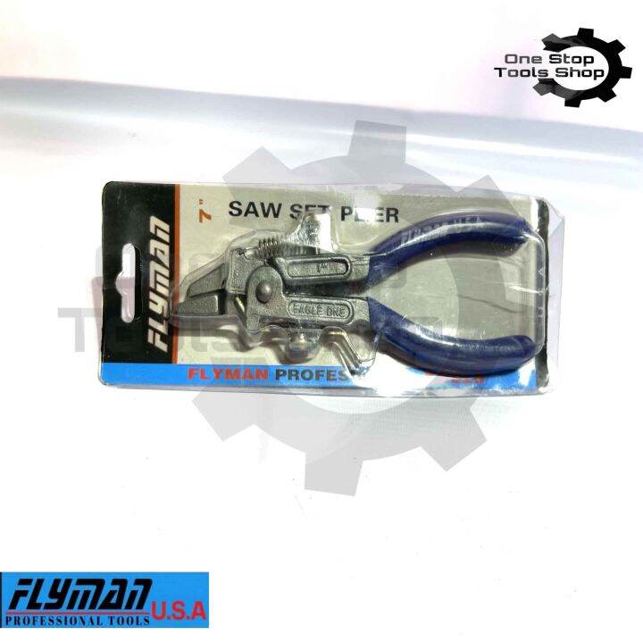 ONE STOP TOOLS SHOP ORIGINAL FLYMAN HEAVY DUTY Saw Set Plier 7 | Lazada PH