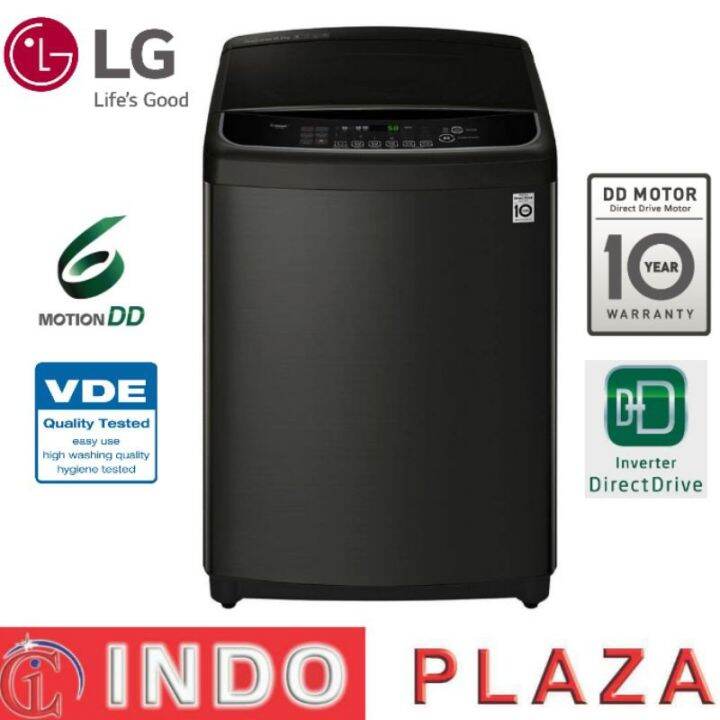 MESIN CUCI 1 TABUNG TOP LOADING 19 KG / 19KG INVERTER/WIFI/TURBO WASH 3D LG TH2519DSAK | Lazada ...