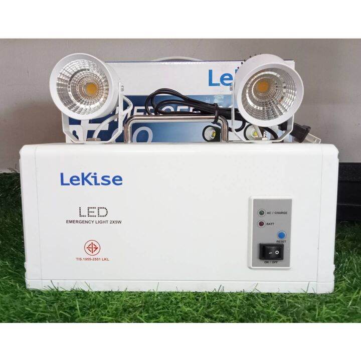 ไฟฉุกเฉิน LED EMERGENCY LIGHT ECO 2X9W | Lazada.co.th