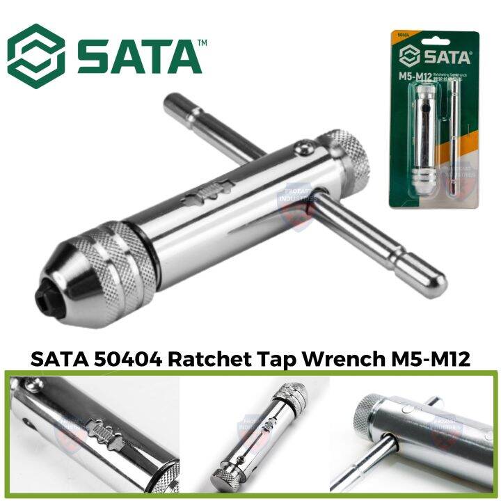 SATA 50404 Ratchet Tap Wrench M5-M12 | Lazada