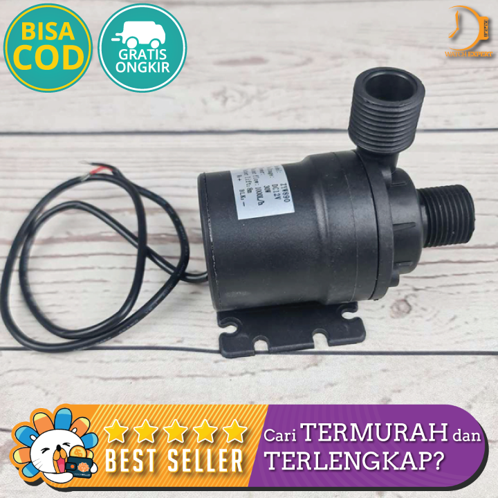 Pompa Air Mini Brushless Submersible Aquarium DC 12V 30W - CN ZYW890 | Lazada Indonesia
