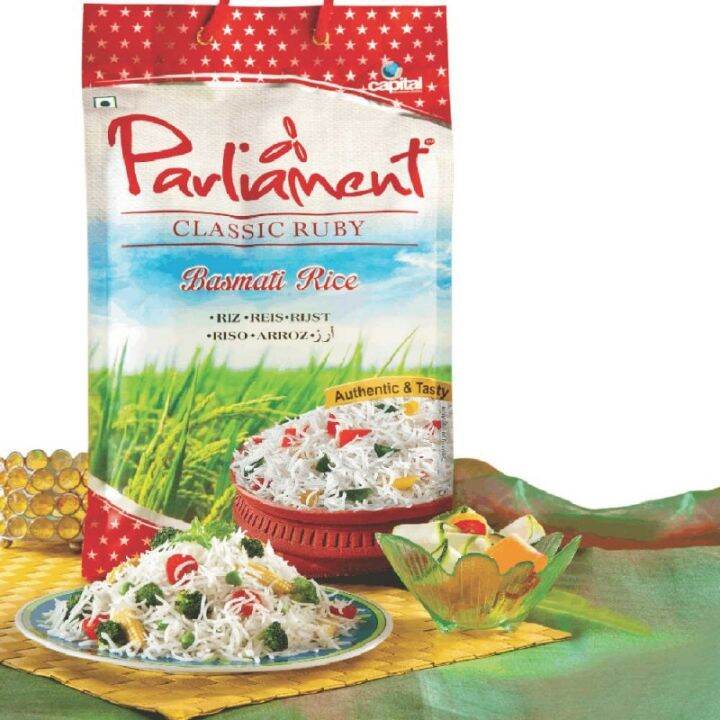 【COD】 Parliament Classic Ruby Basmati Rice 5kg {India} | Lazada PH