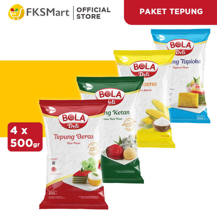 BOLA Deli Paket Mix Variant Isi 4 | Lazada Indonesia