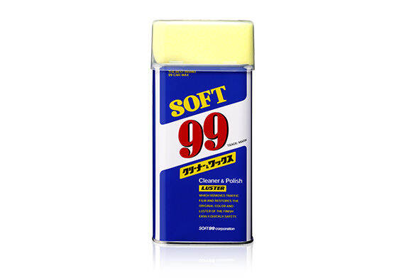 Soft 99 / Soft99 Luster Cleaner & Polish with Sponge 530 ml - Remove stains,Scratches & Restore ...