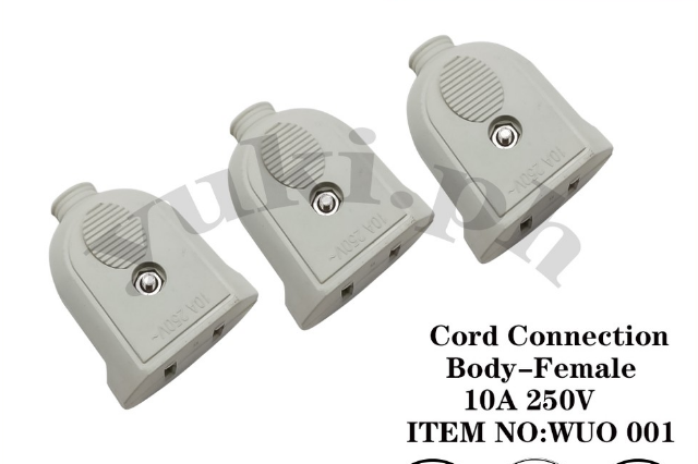 JQSB | EOPPO Wuo-001 Cord Connection Body Female 10A 250V | Lazada PH