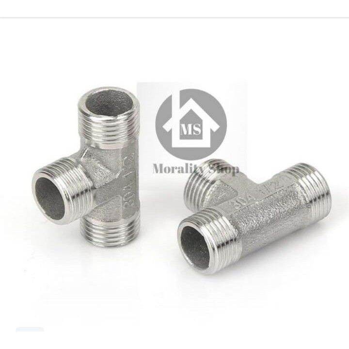 Nepel Tee Stainless 304 Male TS11 (K15) - Nepel Kran T fitting pipa ...