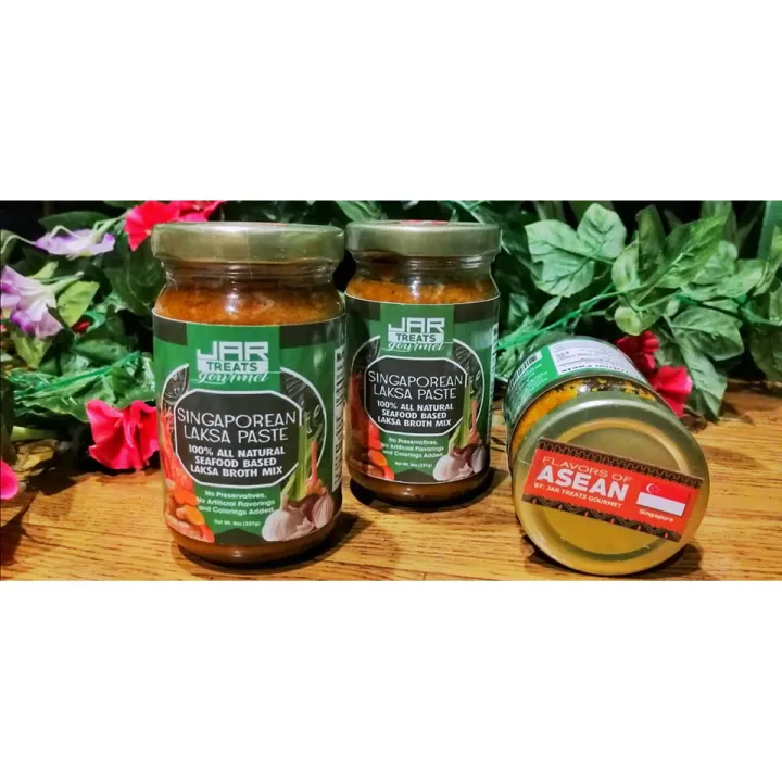 Laksa Paste 227 grams 100% All Natural Ingredients (Singaporean Laksa ...