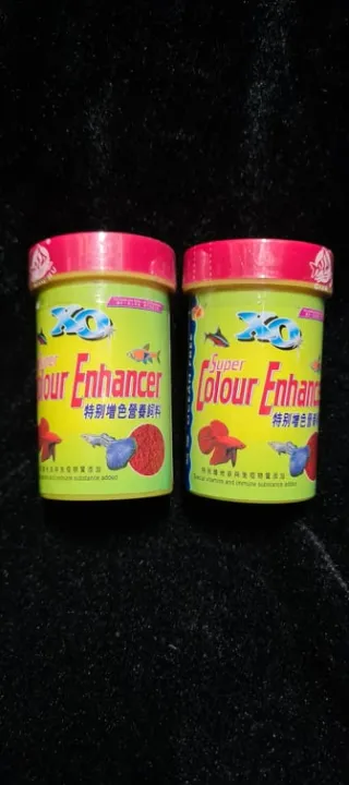 xo super colour enhancer beta fish food 80g. | Lazada PH