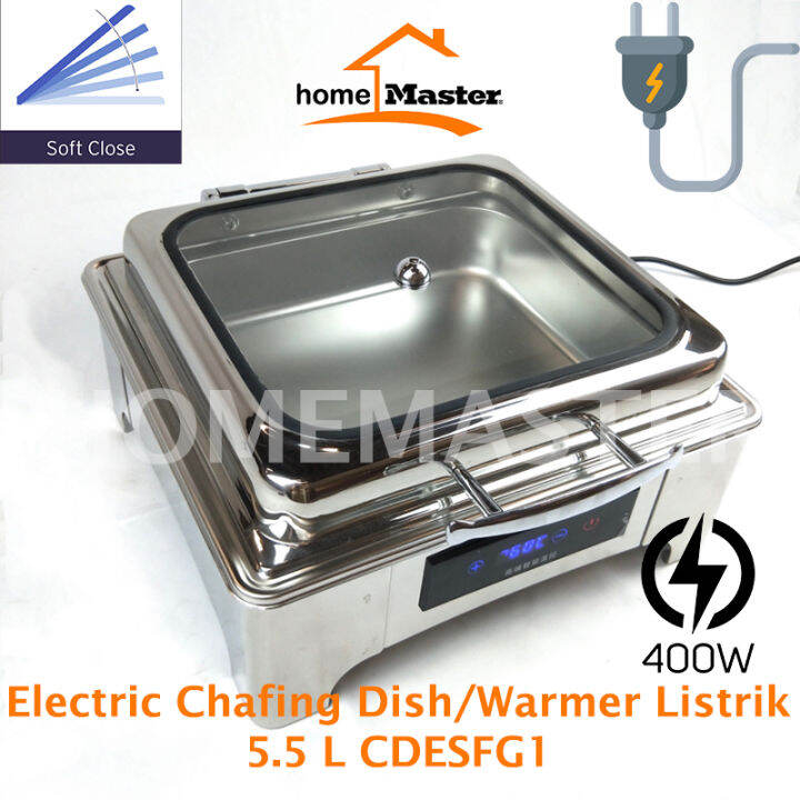 HomeMaster Electric/Listrik Chafing Dish/Rolltop/Pemanas/Warmer Hotel ...