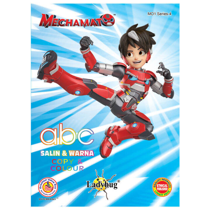 Mechamato Abc Copy & Colour 16 Pages B5 Size MO1 SERIES 4 | Lazada