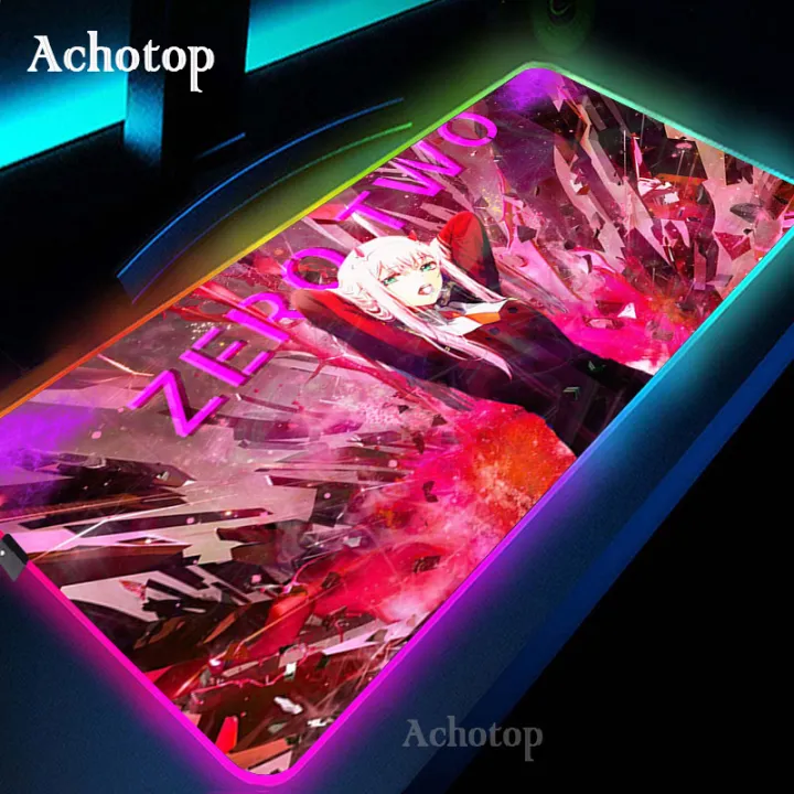 Zero Two Darling In The Franxx Gaming Mouse Pad Anime Mousepad Large ...