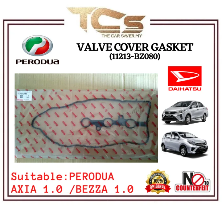ORIGINAL PERODUA VALVE COVER GASKET-AXIA BEZZA 1.0 (11213-BZ080) | Lazada