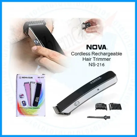 NOVA PROFESSIONAL TRIMMER NS-216 Cordless | Lazada PH