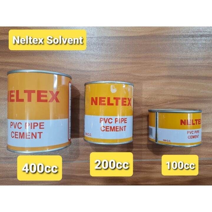 Neltex Solvent Cement / PVC Pipe 100cc 200cc 400cc (per can) | Lazada PH
