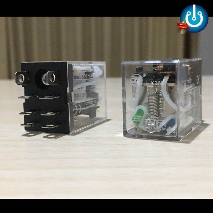 RELAY LY2N OMRON ZN 8 PIN 10A DC 12V 12 VOLT 24V 24 VOLT | Lazada Indonesia