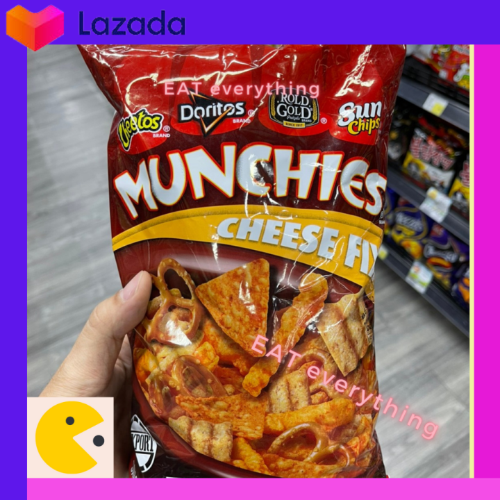 พร้อมส่งMunchies Cheetos doritos 262g ชีโตส นำเข้าจากอเมริกา HERR’S USA ...