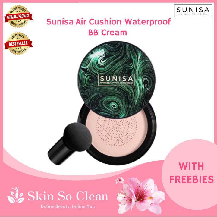 SKIN SO PERFECT SUNISA Foundation Mushroom Head Air Cushion Waterproof ...