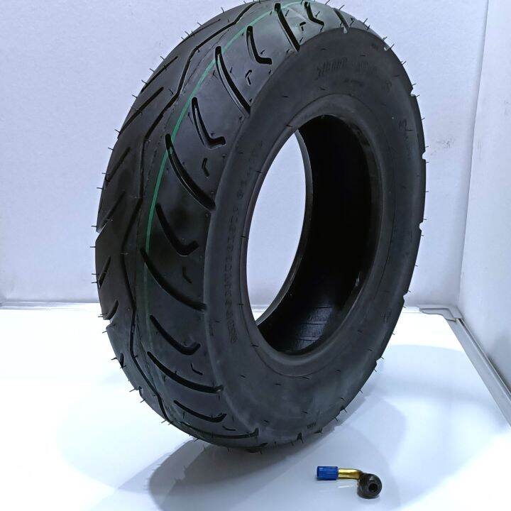 ebike tubeless tire 100/90-8 with free angle valve, pito, commonly use ...