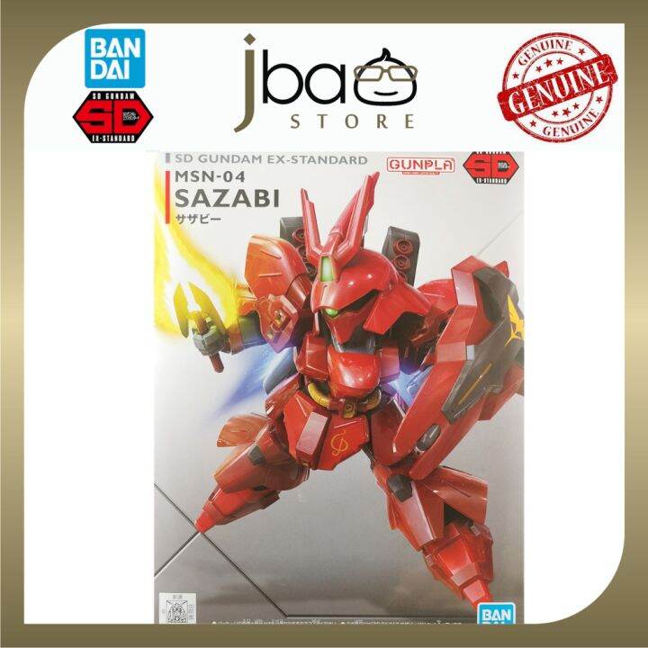 Bandai 017 SD Gundam EX Standard Sazabi (SD) Mobile Suit MSN-04 | Lazada