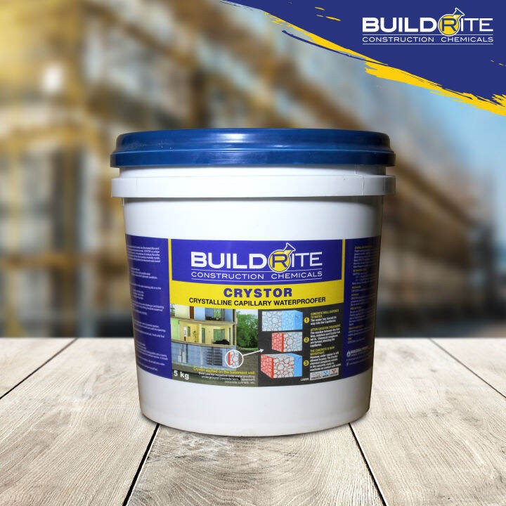 BUILDRITE CRYSTOR Crystalline Capillary Waterproofer 5kg | Lazada PH