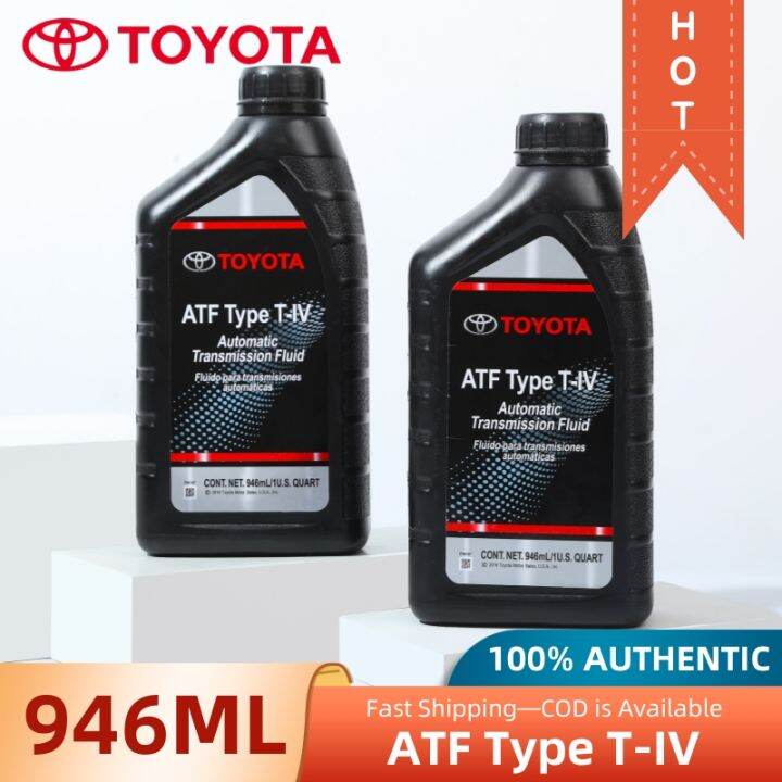 ATF Type-IV Recommended by Toyota 946ML ( Automatic Transmission Fluid ...