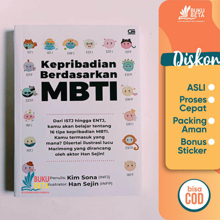 Buku Beta - Kepribadian Berdasarkan MBTI - Kim Sona | Lazada Indonesia