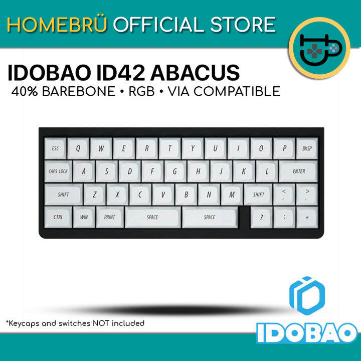 IDOBAO ID42 Abacus 40% Barebone RGB Hotswap Mechanical Keyboard Kit ...