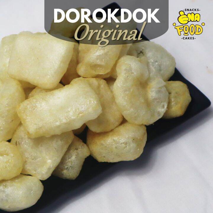 DOROKDOK ORIGINAL - Kerupuk Kulit Sapi Rasa Original - Enafood | Lazada ...