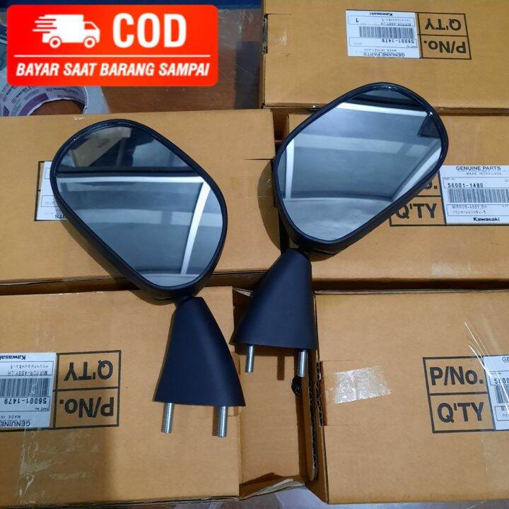 [TERMURAH] KACA SPION KAWASAKI NINJA RR OLD ATAU LAMA SET KANAN KIRI ...