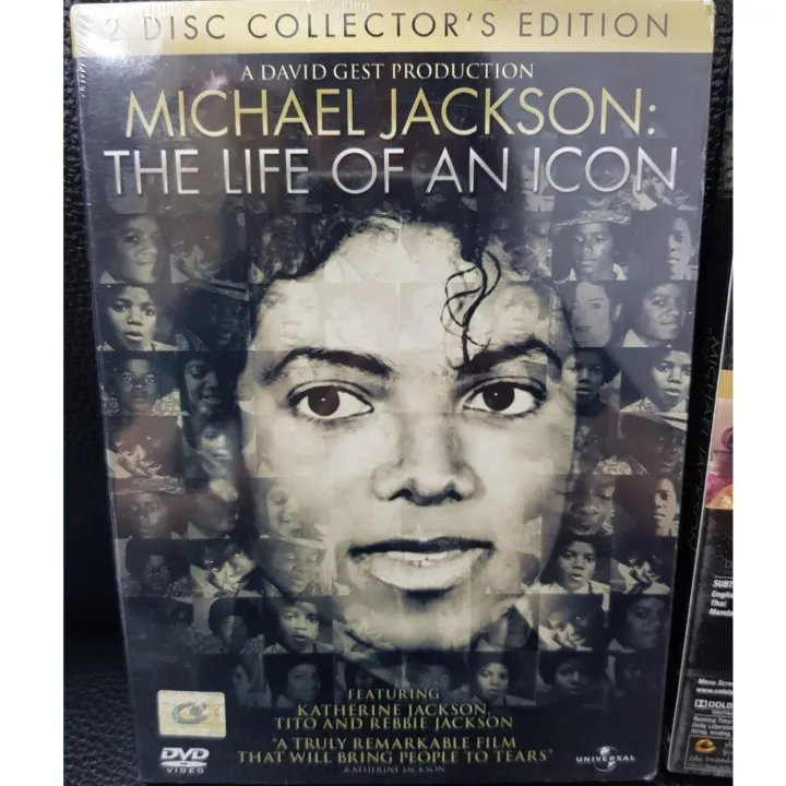 DVDประวัติชีวิต MICHAEL JACKSON THE LIFE OF AN ICON พากย์อังกฤษ ซับไทย ...