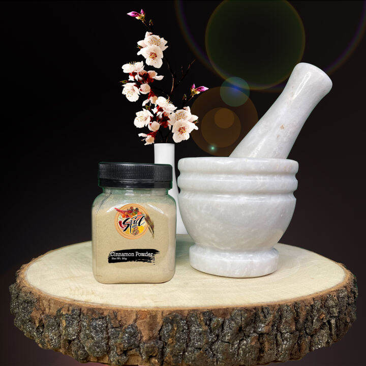 Cinnamon Powder 50 grams in stackable plastic square jar | Lazada PH