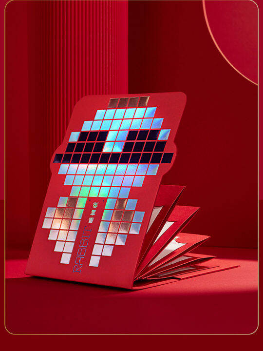 ROMAHOME Cny 2023 Pull-out Design Creative Red Packet 2023 Flashing ...