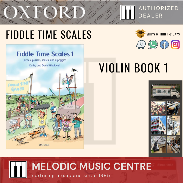 Fiddle Time Scales 1 by Kathy and David Blackwell | Lazada
