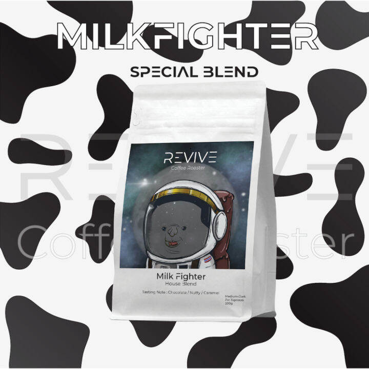 Revive Coffee Roaster เมล็ดกาแฟ MILKFIGHTER SIGNATURE BLEND | Lazada.co.th