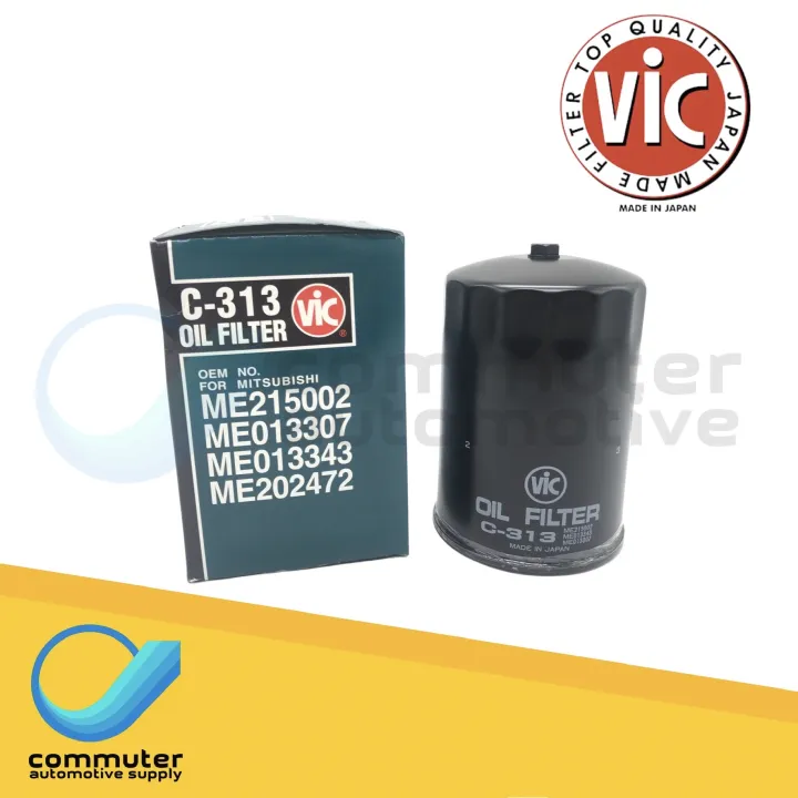 [C-313] VIC Oil Filter Mitsubishi Pajero 4M40, Mitsubishi Montero 4M41 ...